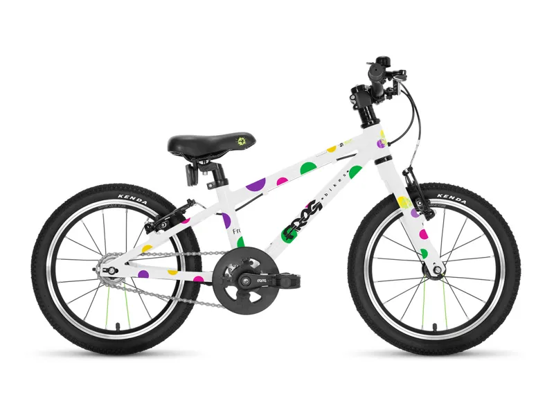Frog 44 16-inch Wheel 4-5 Year Kids Bike in Spotty Colours
